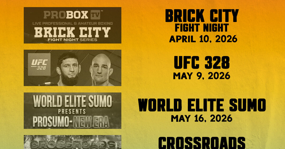 Prudential Center Showcases Historic Run of Combat Sports Events in ...